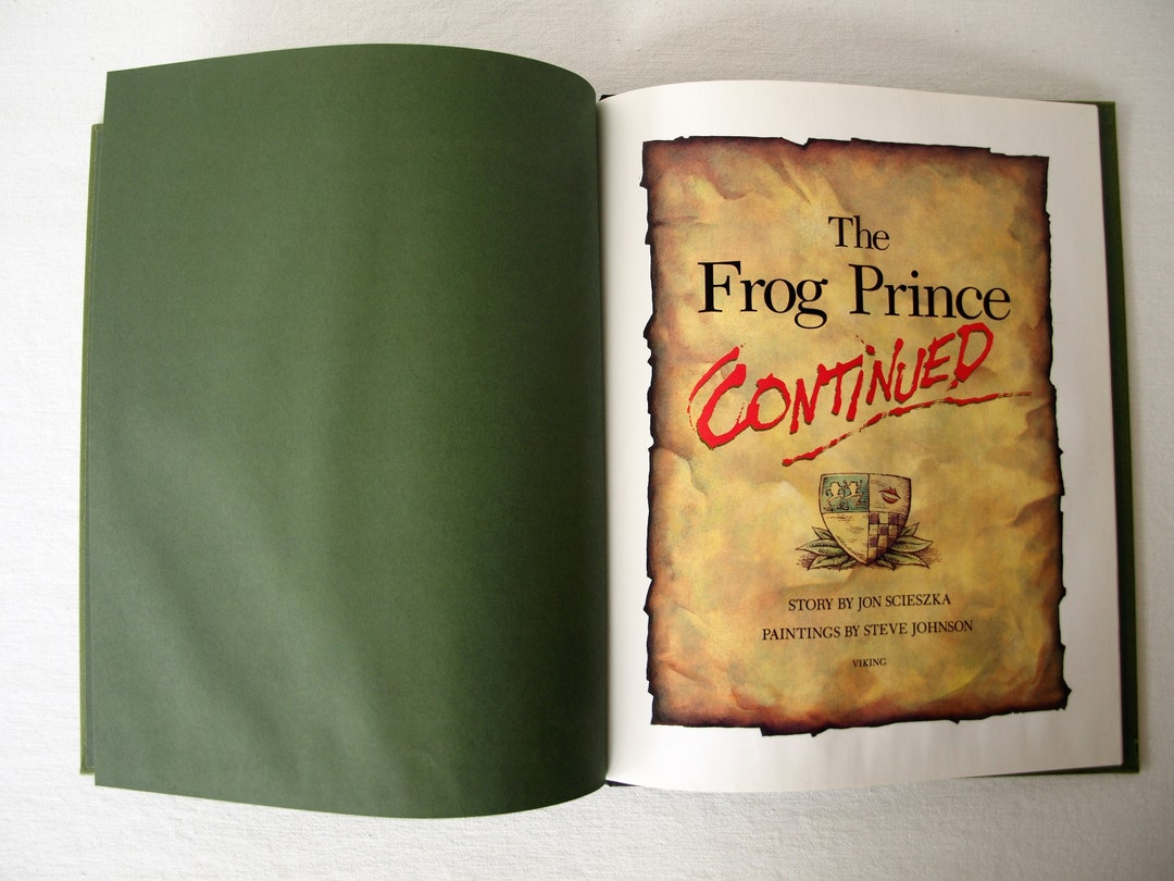 The Frog Prince Continued HC Children’s Book by Jon Scieszka and ...