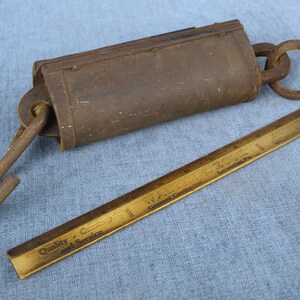 Antique Chatillon's Iron Clad Hanging Weight Scale Serial 34 H W/ 200 ...