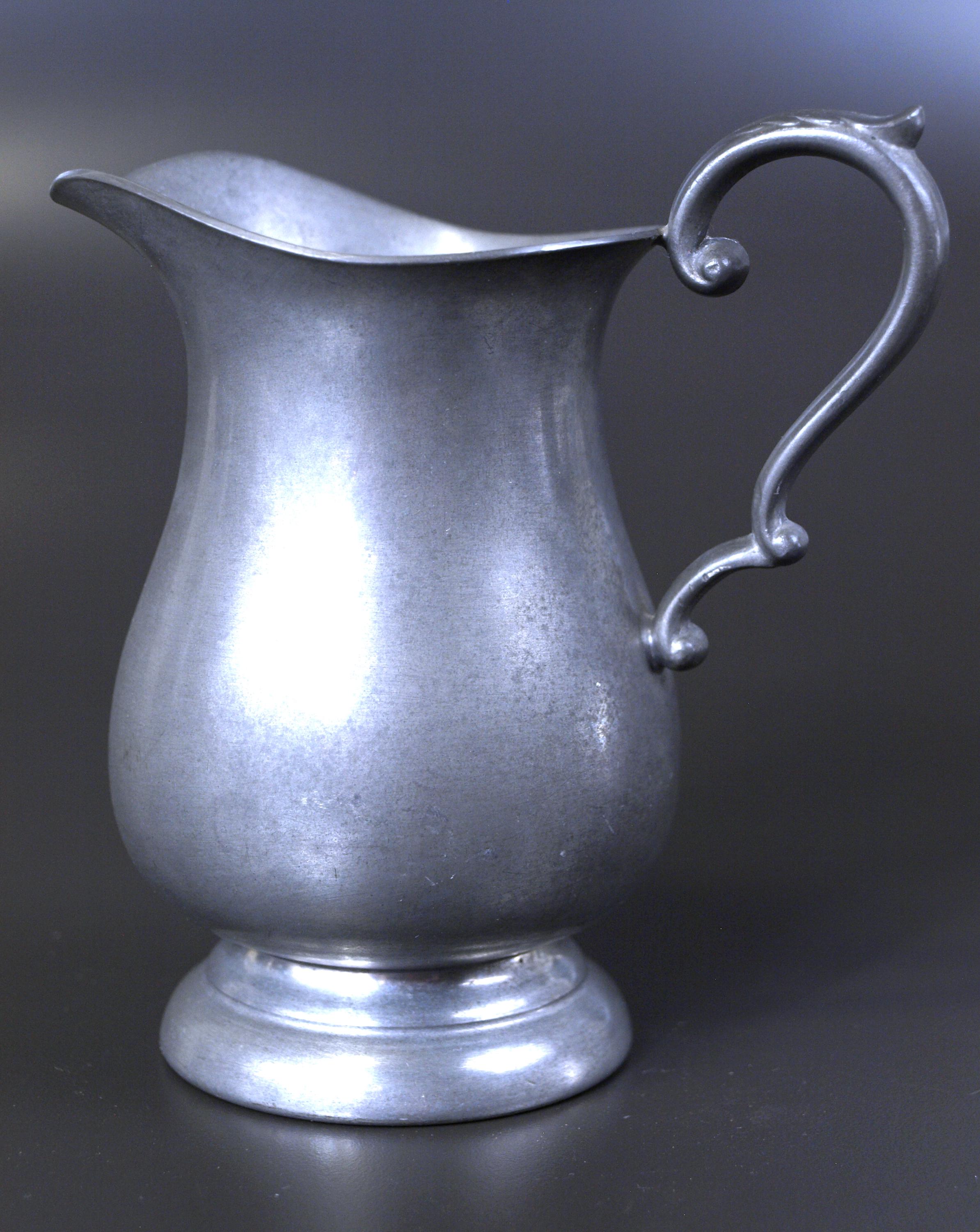 Vintage Preisner Pewter Hostess Set W/ Coffee Pot, Lidded Sugar Bowl ...