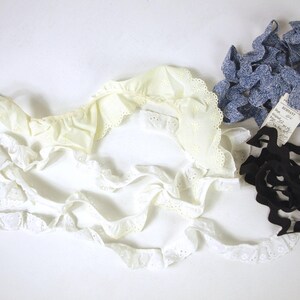 Seamstress & Dressmaker's Collection of Zippers, Seam Binding, Trims ...