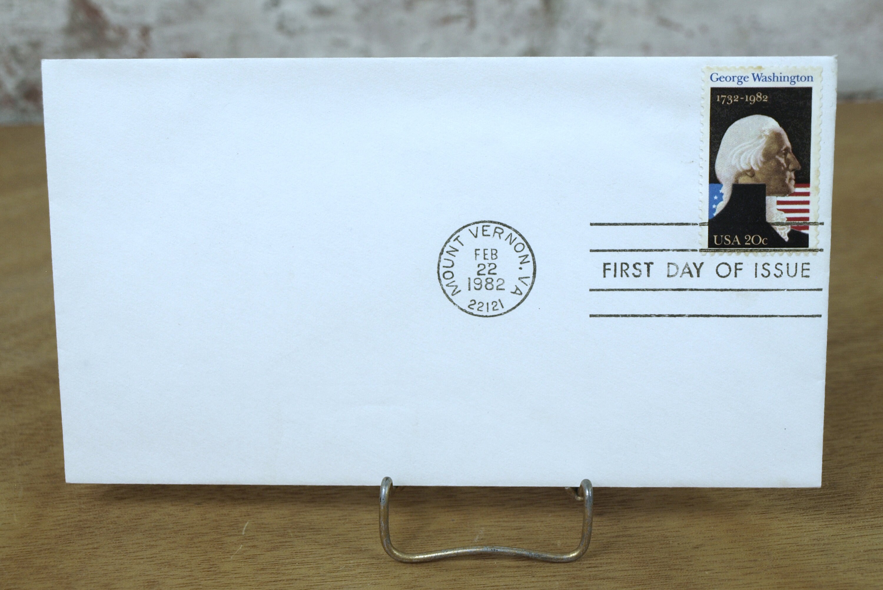 Vintage FDC 250th Birthday of George Washington 5 Cent and 20 Cent ...
