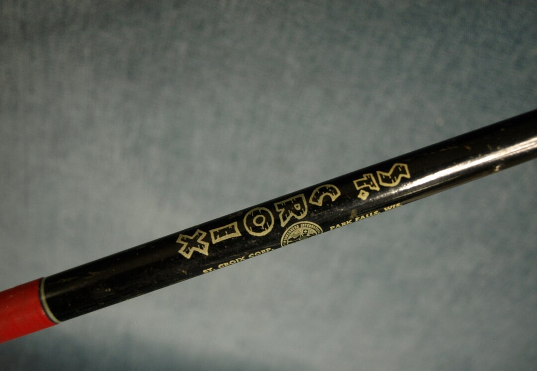 Vintage St. Croix Model 13BT-66MH-D 66 Pier Fishing Rod With Wood ...