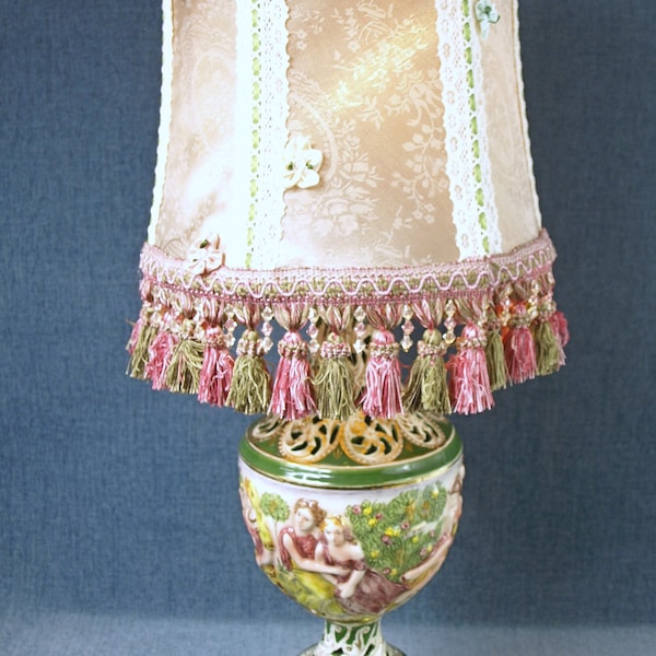 Capodimonte Lamp - Etsy