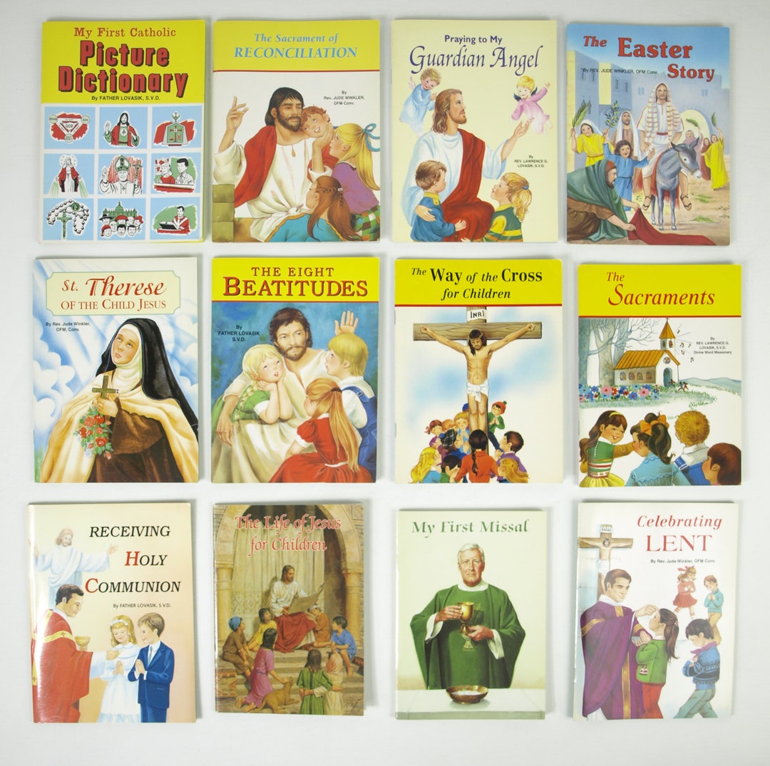 Vintage Collection of Catholic Classics & St. Joseph Picture Books ...