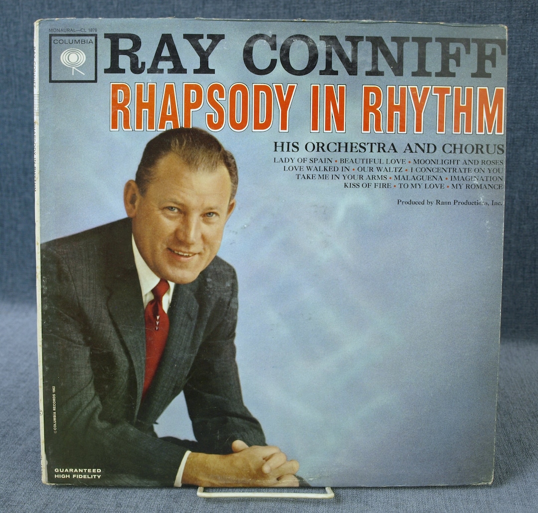 Ray Conniff Rhapsody in Rhythm Vinyl LP Album by Columbia Records CL ...