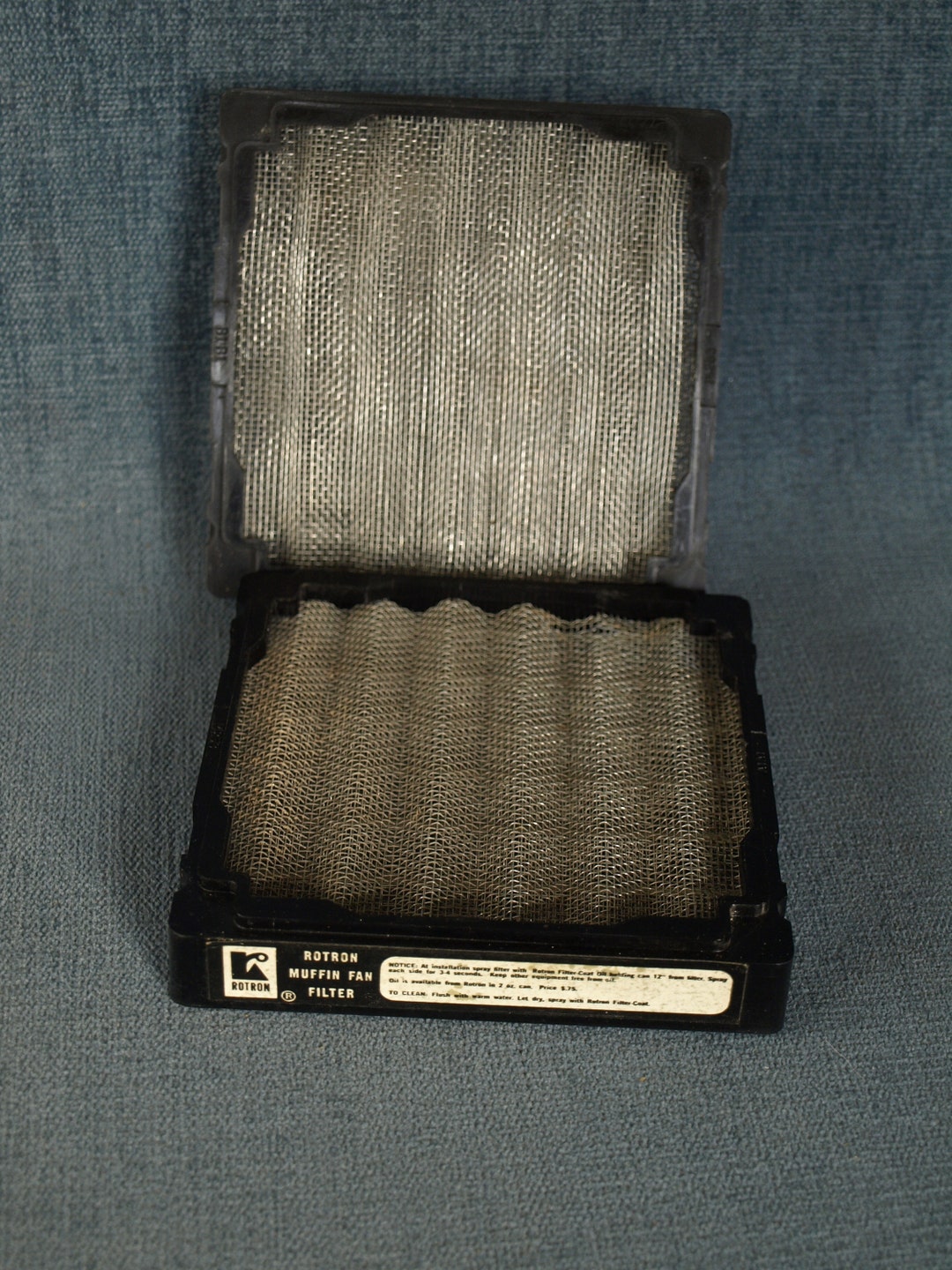 Rotron Muffin Fan Filter 4.75" Square No. 14253 - Set of 2 - Etsy