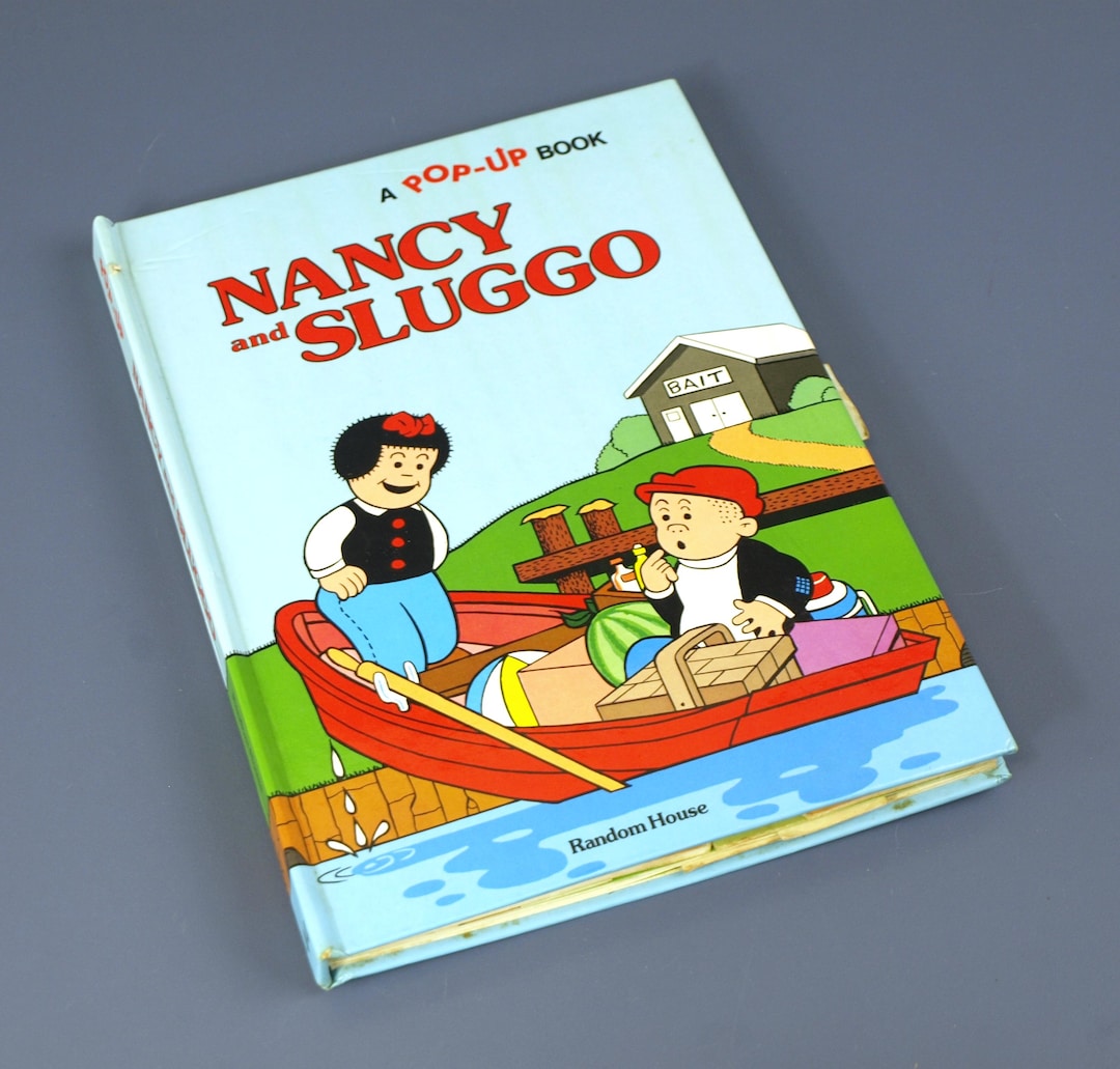 Vintage Nancy and Sluggo A Pop-up Book Illustrated by George Wildman ...