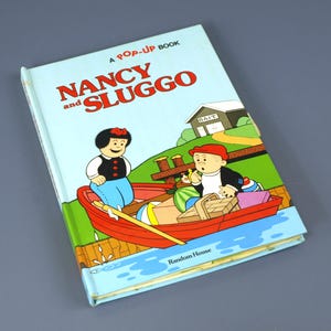 Vintage Nancy and Sluggo A Pop-up Book Illustrated by George Wildman ...
