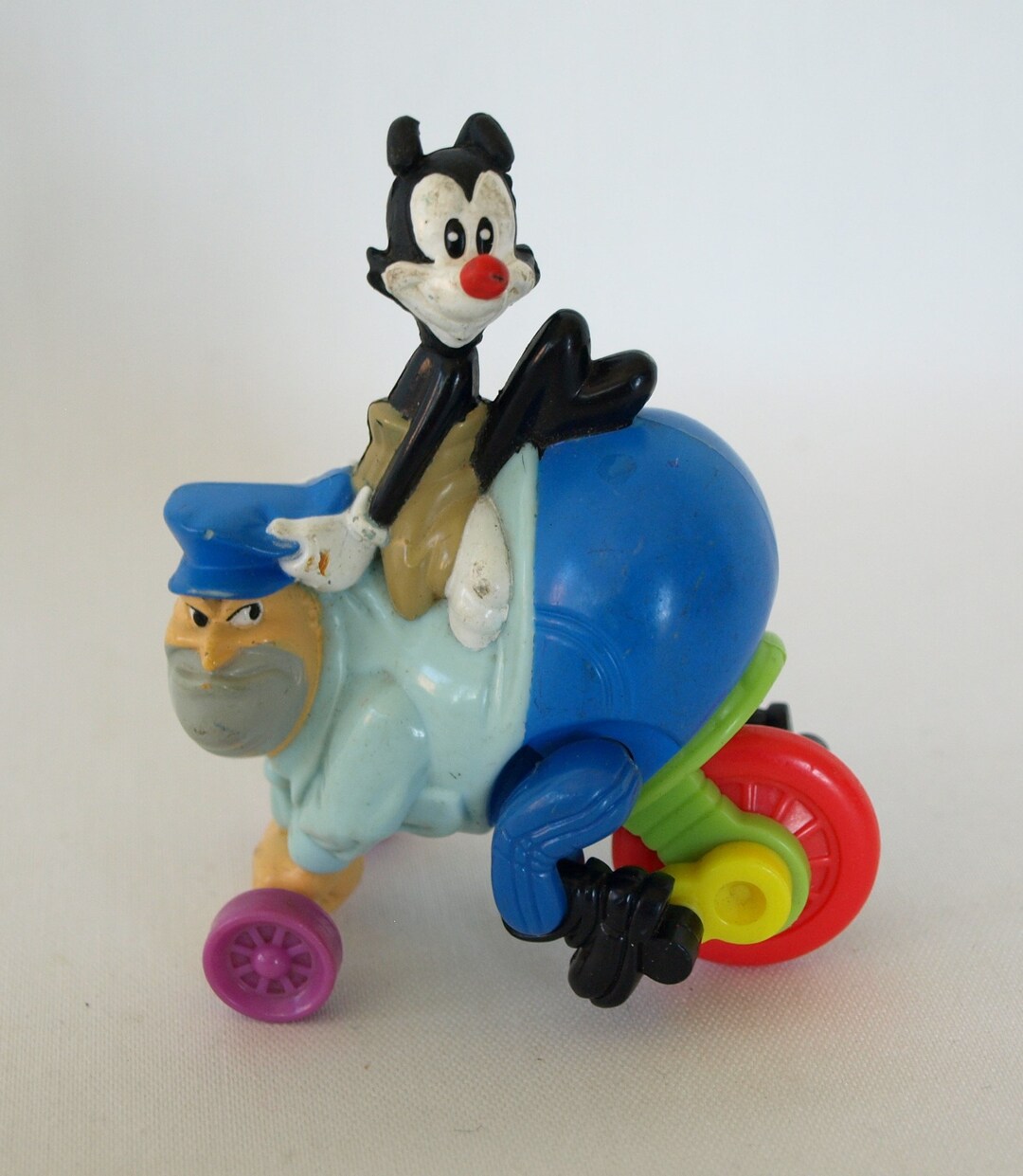 Vintage Animaniacs 1993 Warner Bros Toy Yakko Riding a Cop - Etsy