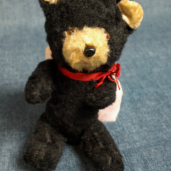 Black Teddy Bear - Etsy