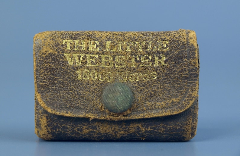 LILLIPUT DICTIONARY: the Little Webster 18000 Words by Jacob, Dr. Gerh ...