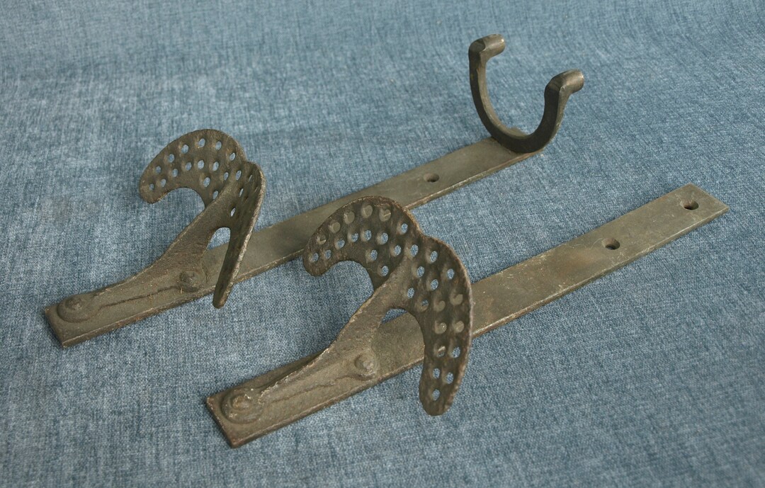 Antique Pair of Cast Iron Snow Guards - Snow Birds - Architectural ...