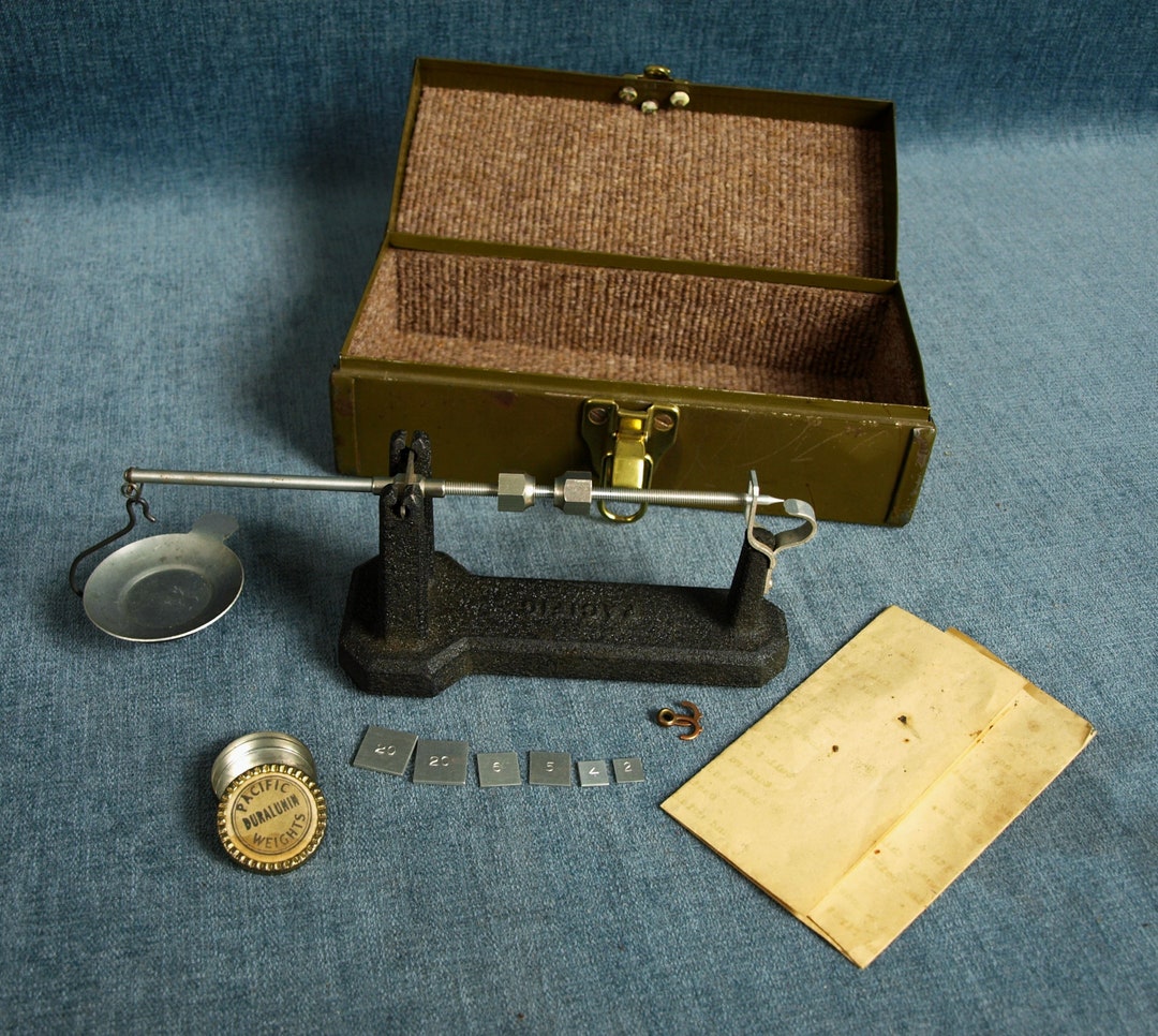 Vintage Pacific Powder and Bullet Scale With Duralunin Weights - Etsy