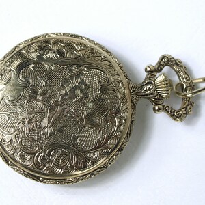 Vintage AUDEL Mechanical Pocket Watch W/ Attractive Civil War Embossed ...