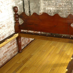 Antique Rope Bed for Full Size Mattress - Rustic Country Decor - Rich ...