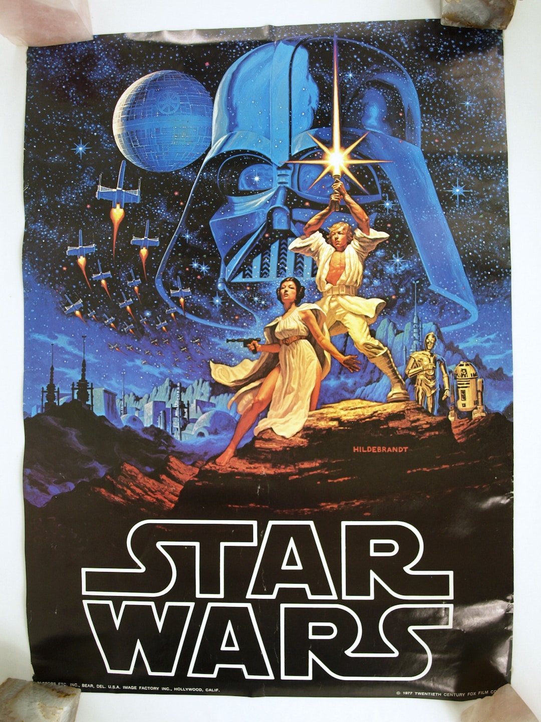 Vintage "star Wars" Original Movie Poster, Circa 1977 - 20th Century ...