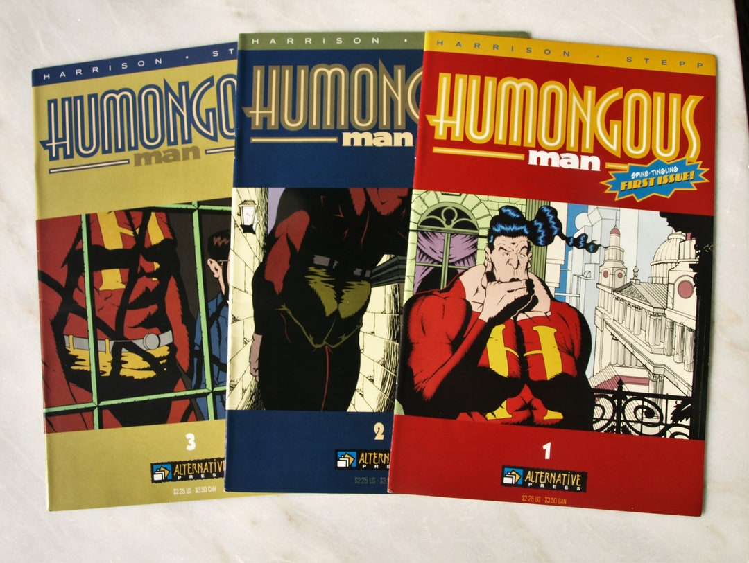 Humongous Man No. 1,2 and 3 by Alternative Press 1997 – NM/M - Etsy