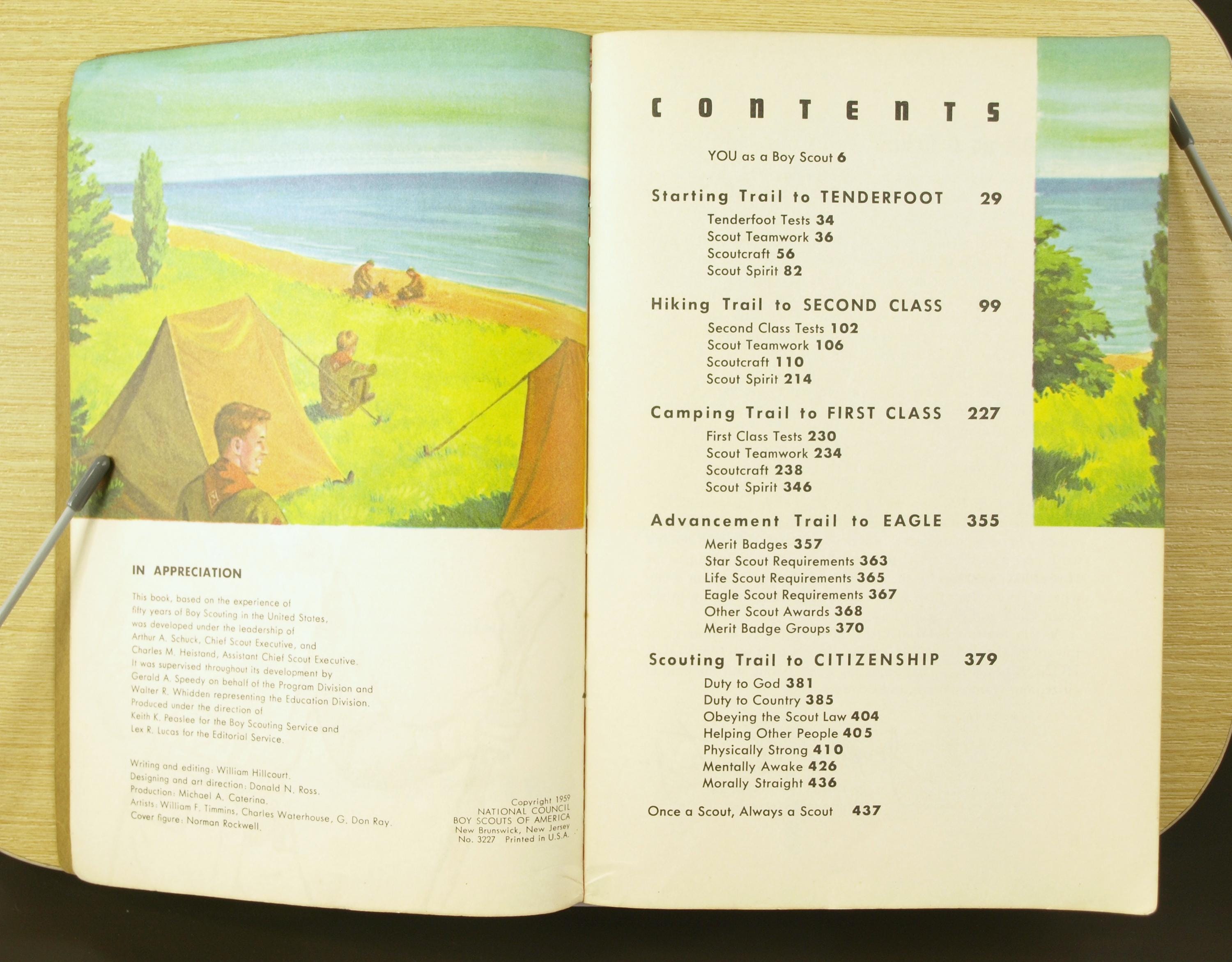 1963 Boy Scout Handbook - 6th Edition, Fifth Printing by the BSA ...