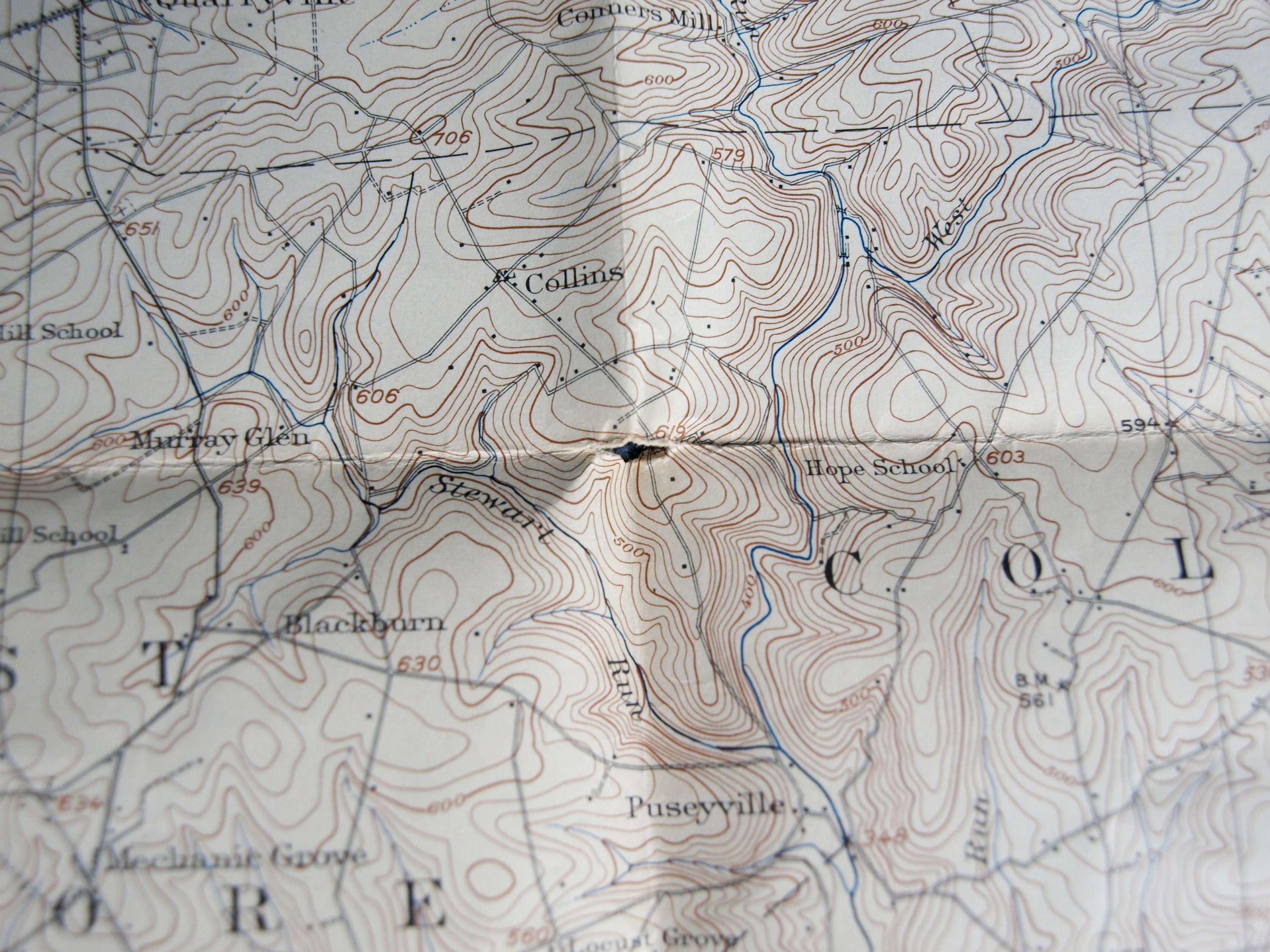 Home & Living 1944 Vintage Central Bra\u010d Map Home Décor Globes ...