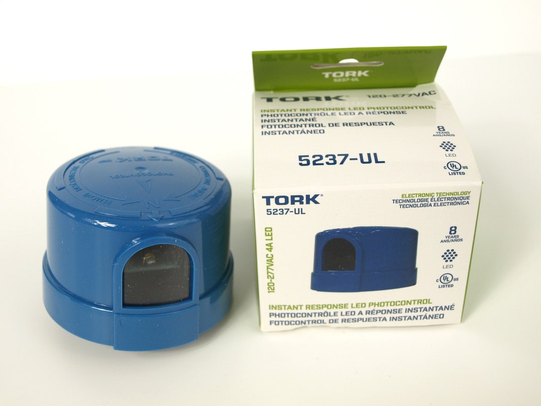 Vintage TORK Instant Response LED Photocontrol Unit No. 5237-UL in ...