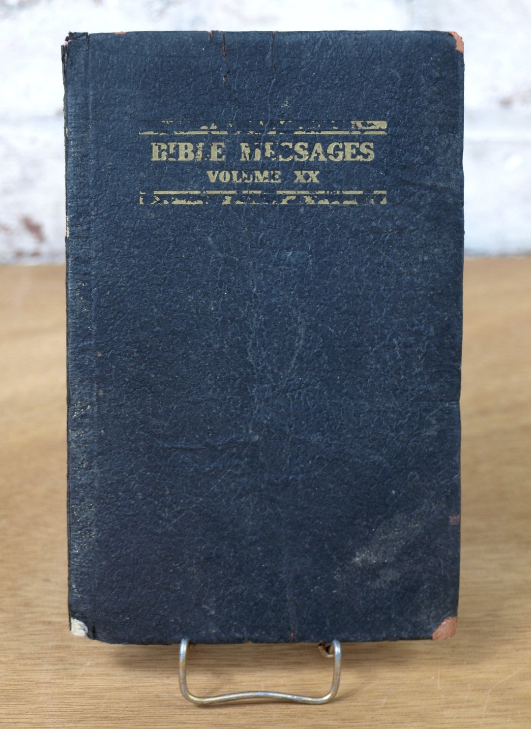 Rare, "bible Messages, Volume Xx" - M.E. & B. H. Willard, 1932 ...