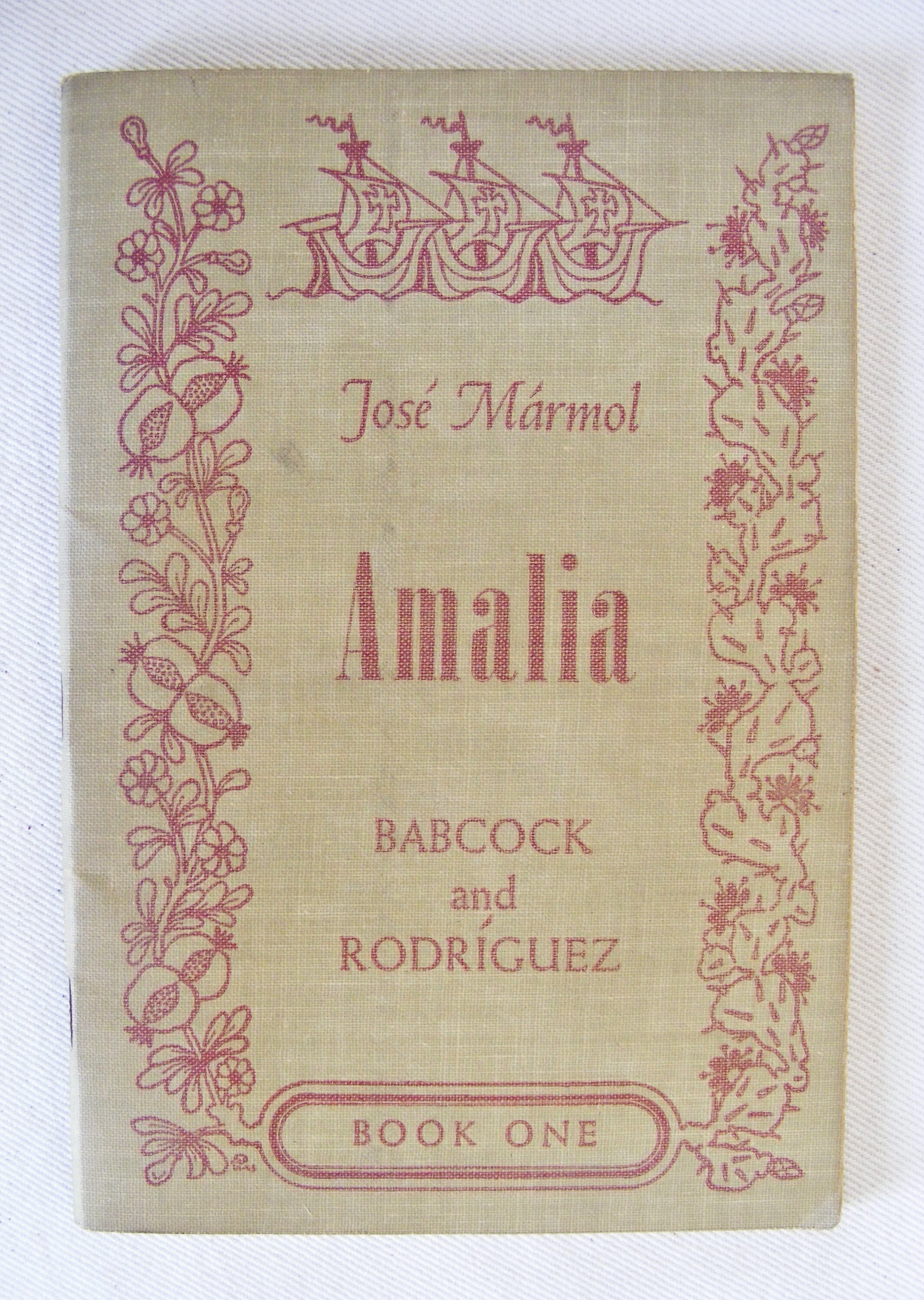 Jose Marmol Amalia 1949 Book One edited by James C. Babcock | Etsy