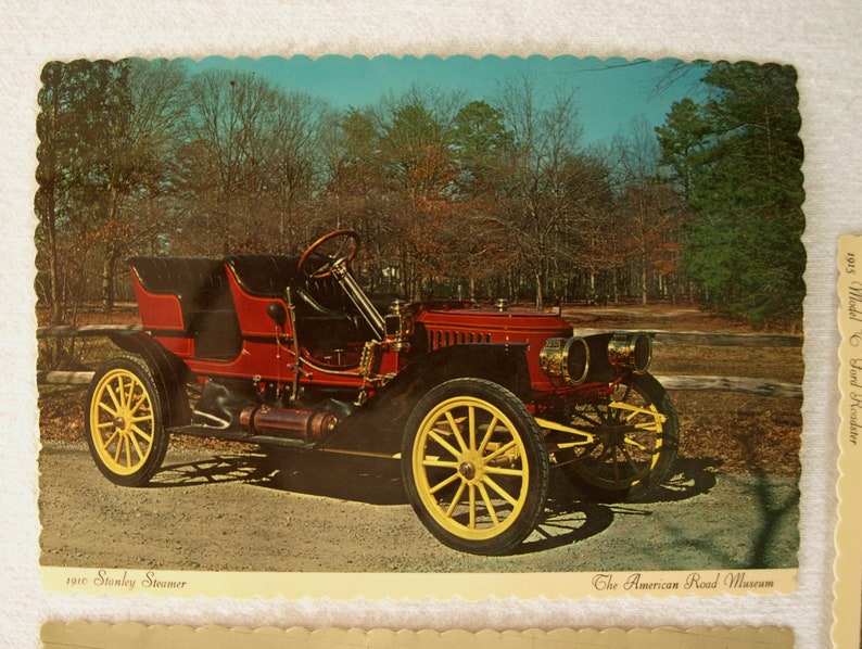 Vintage Automobile Car Postcards by Dexter Supreme Press Set | Etsy
