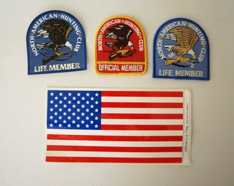 Vintage PA North American Hunting Club Official Member Patch - Etsy