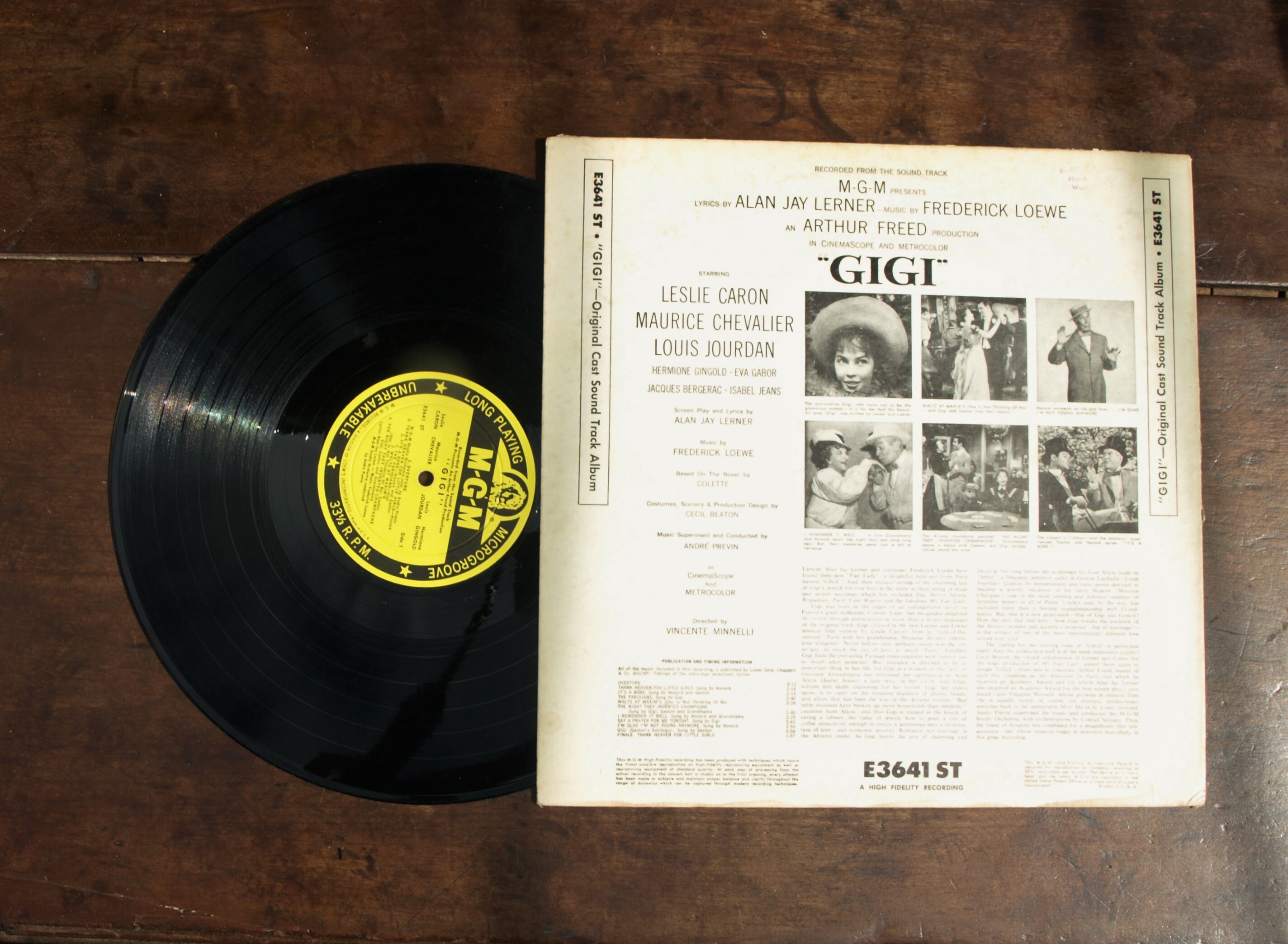 Gigi the Original Cast Sound Track Album High Fidelity - Etsy