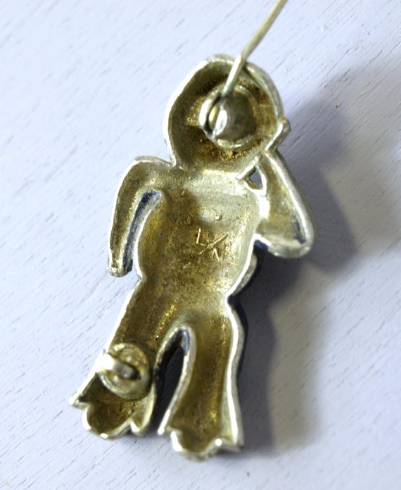 Vintage WWII Rare Little Nemo Sailor Brass Pin Costum… - Gem