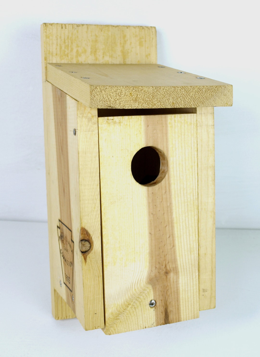 Handmade Eastern Bluebird House, Pennsylvania Game Commission ...