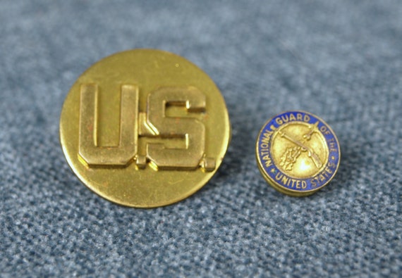 Vintage us military pin - Gem