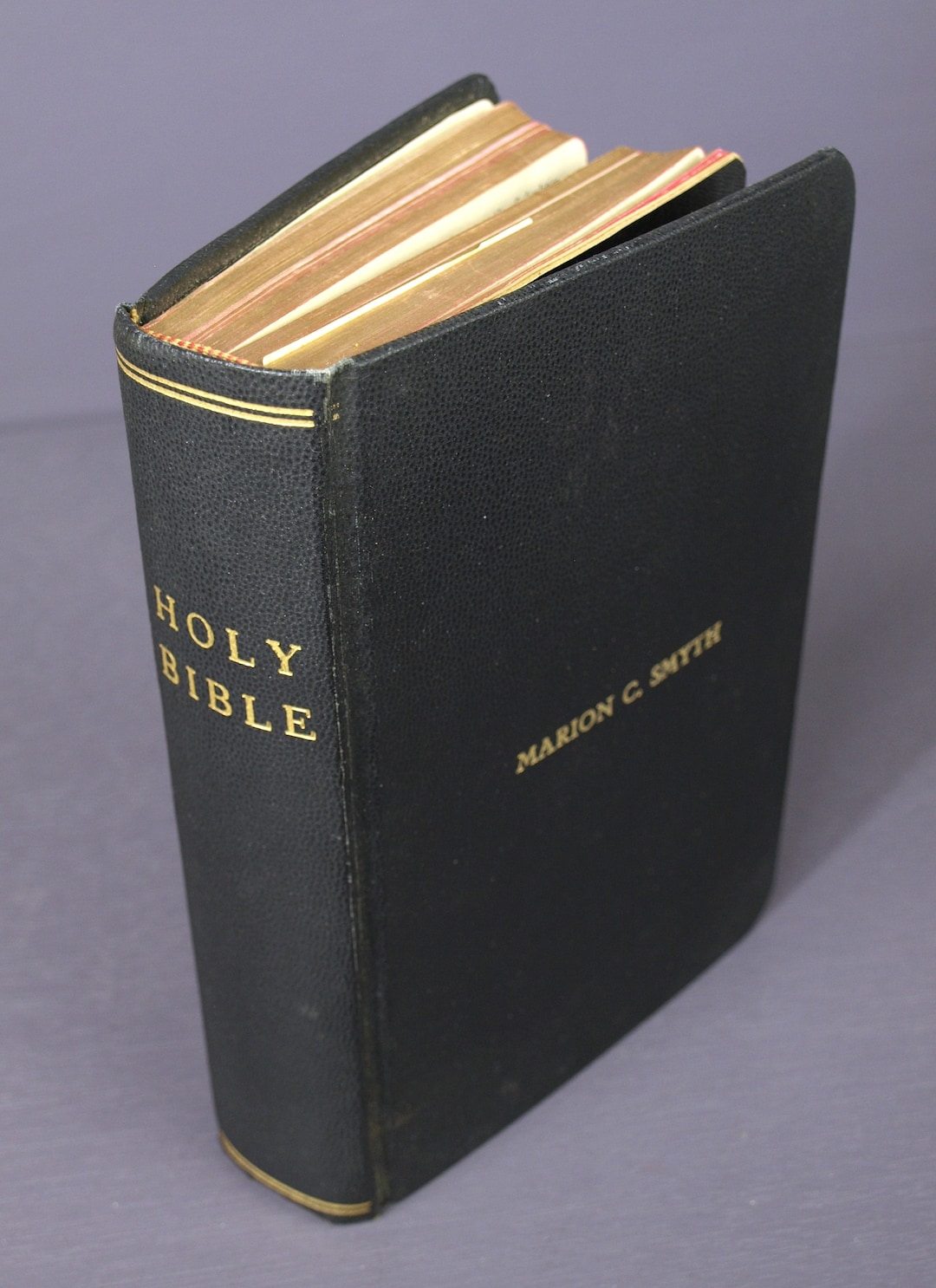 The Holy Bible, Holman Edition - KJV - A.J. Holman Co - Black Face, 8vo ...