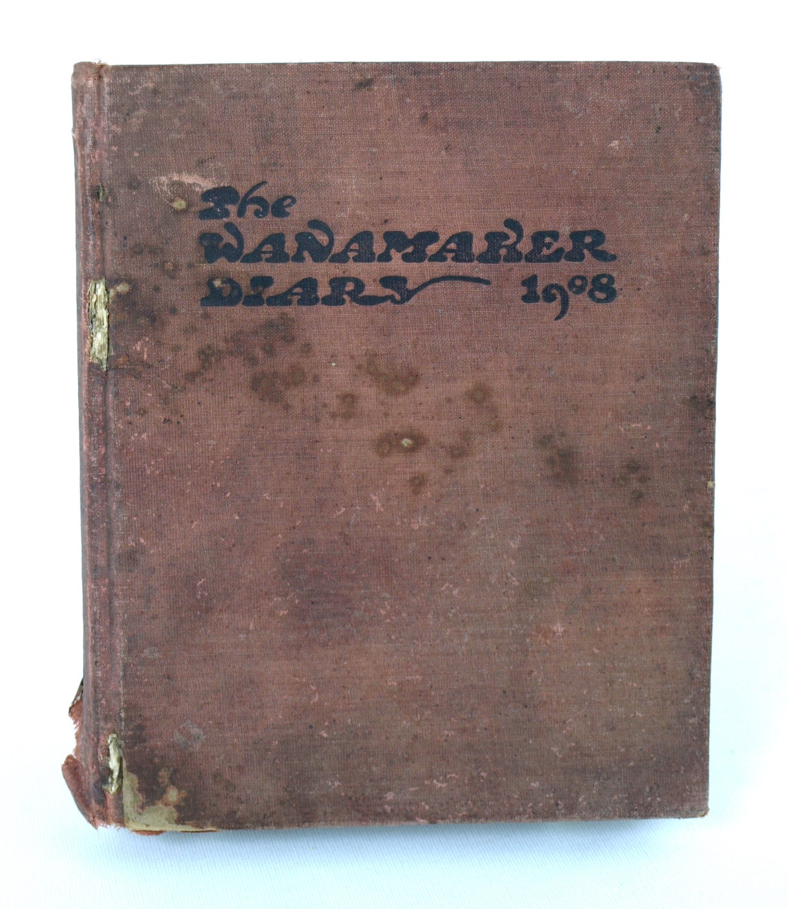 The Wanamaker Diary 1908 Publ. by John Wanamaker Antiquarian Book ...