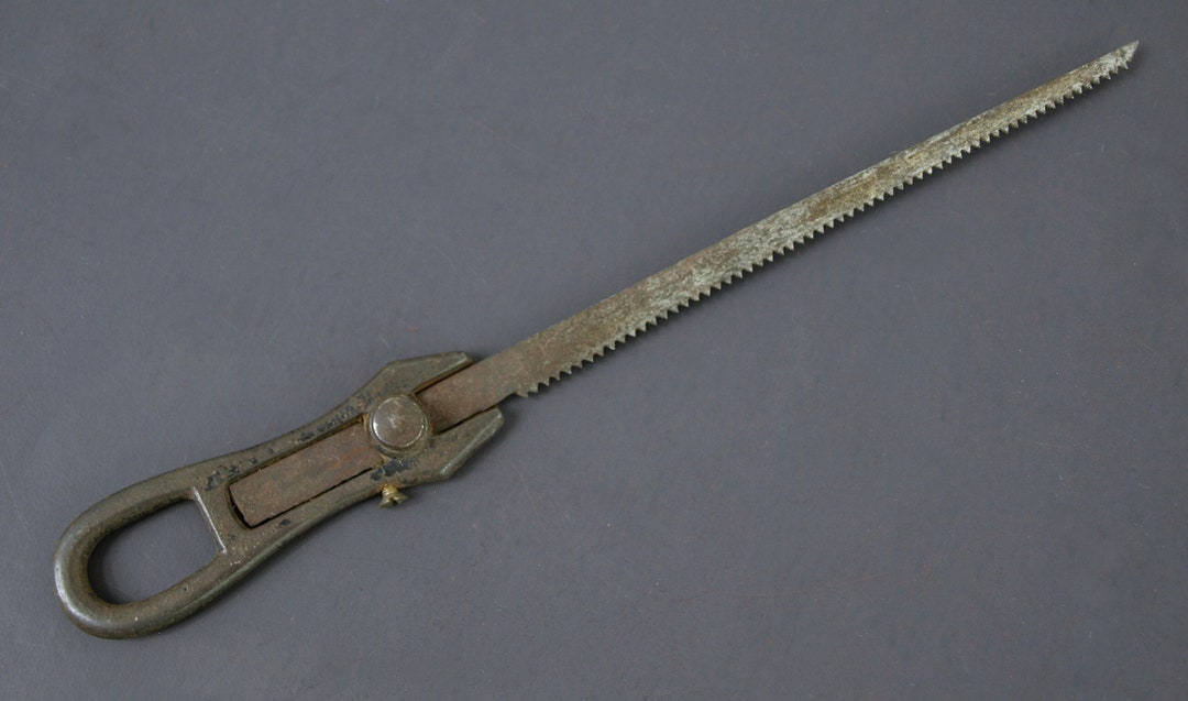 Vintage Adjustable Keyhole Saw W/ Original Blade, Circa 1950's - Jab ...