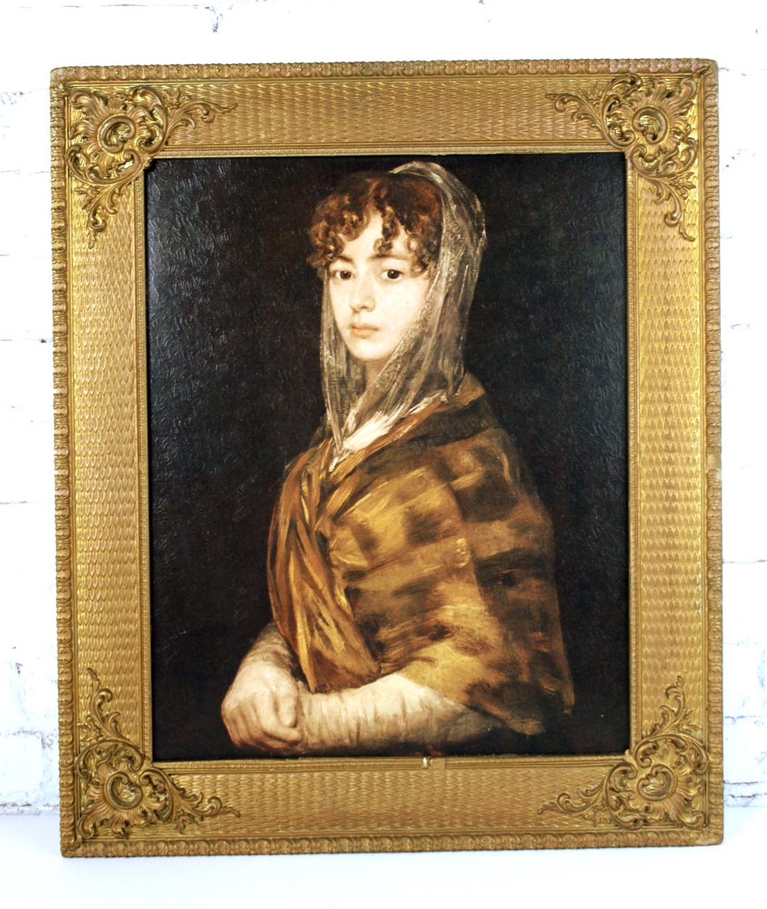 Portrait of Señora Sabasa García by the Spanish Artist Francisco Goya ...