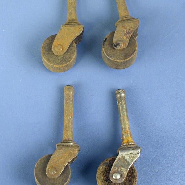 Vintage Caster Wheels - Etsy