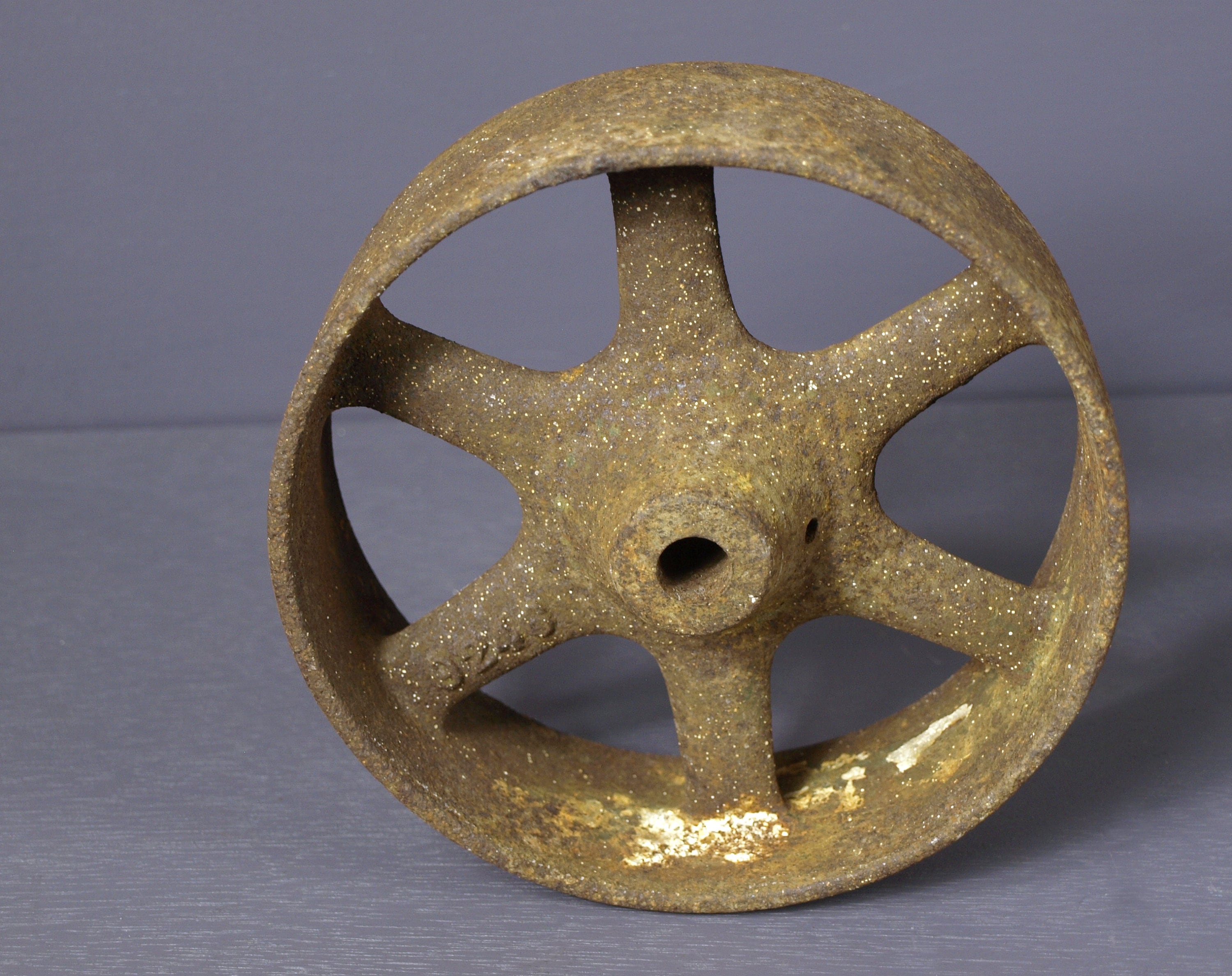 Antique Cast Iron Cart Wheels / Caster Wheels in Various Styles and ...
