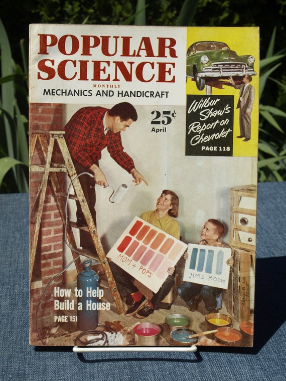 Vintage April 1952 Popular Science Monthly Mechanics and | Etsy