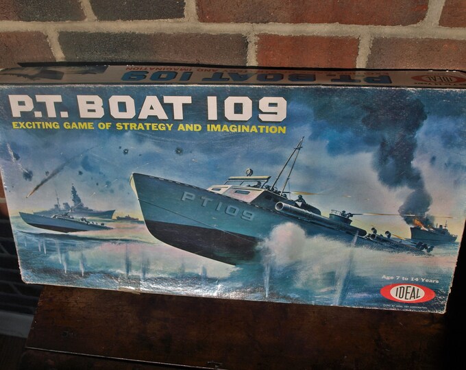 P.T. Boat 109 Board Game by Ideal Toy Corp. 1963 - Etsy