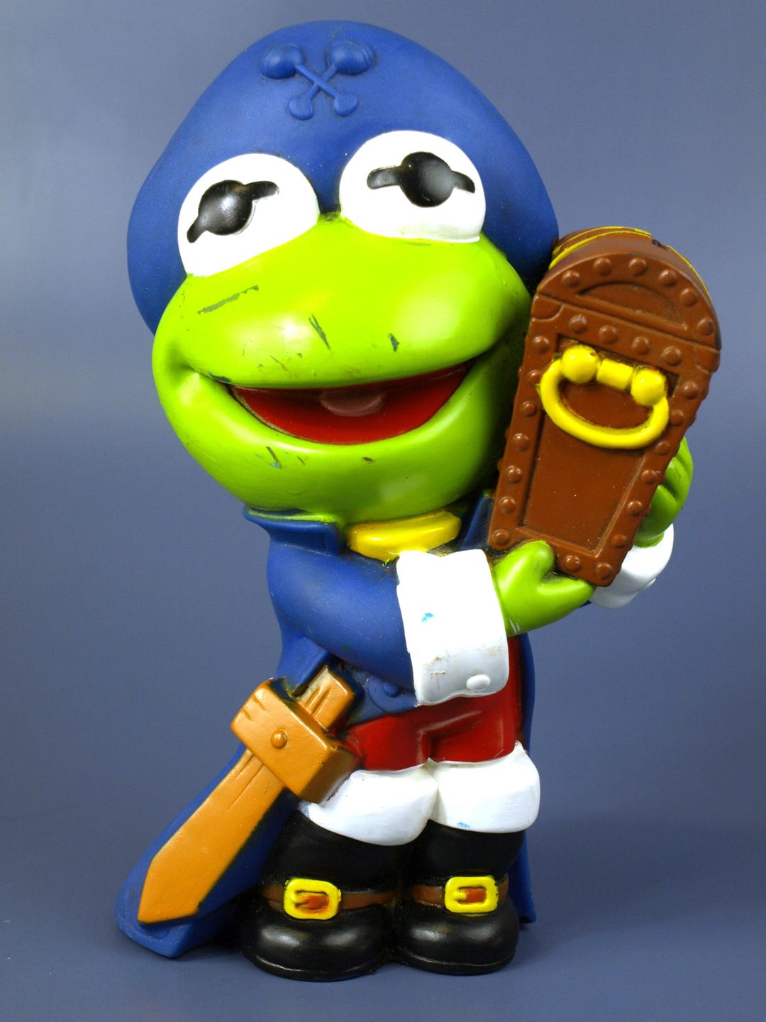 Kermit the Frog From the Muppet Babies Series Rubber Coin Bank by Illco ...