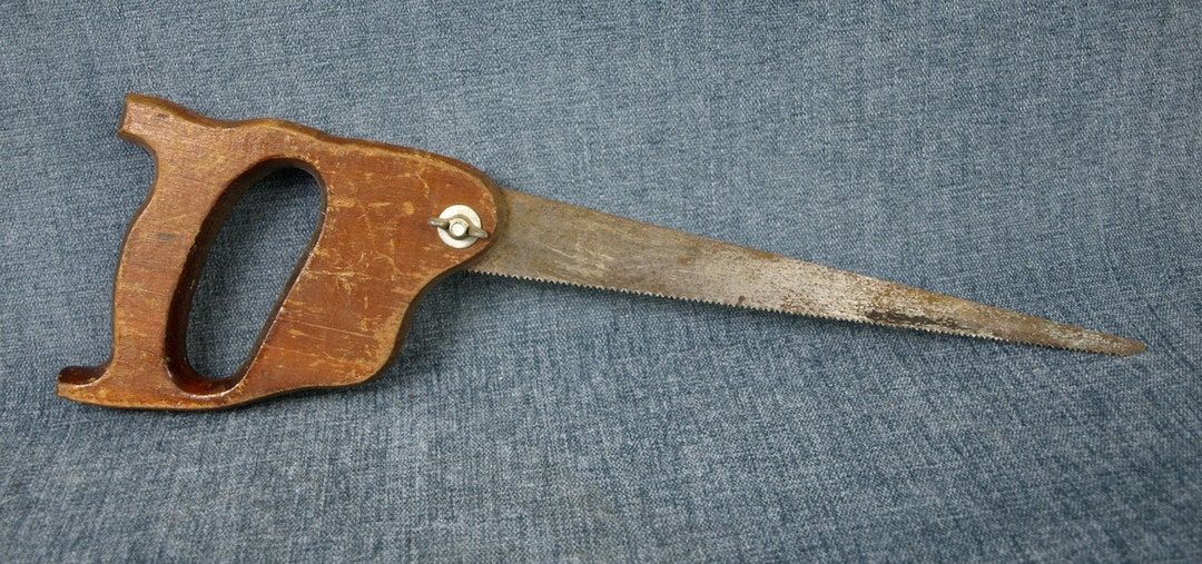 Vintage Compass Hand Saw With 10" Blade Aka Keyhole Saw With Wood ...