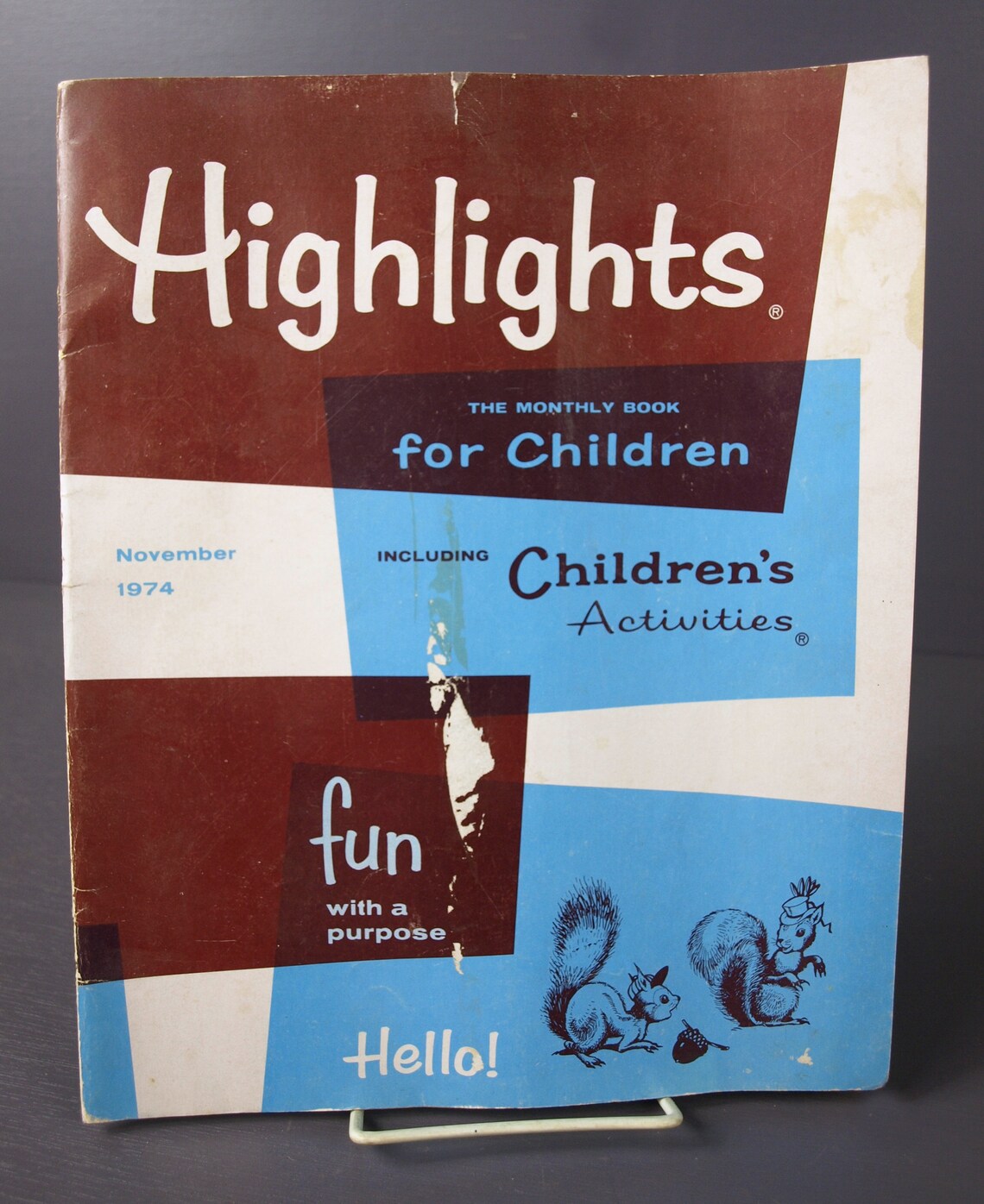 Highlights, the Monthly Book for Children - November 1974 - Published ...