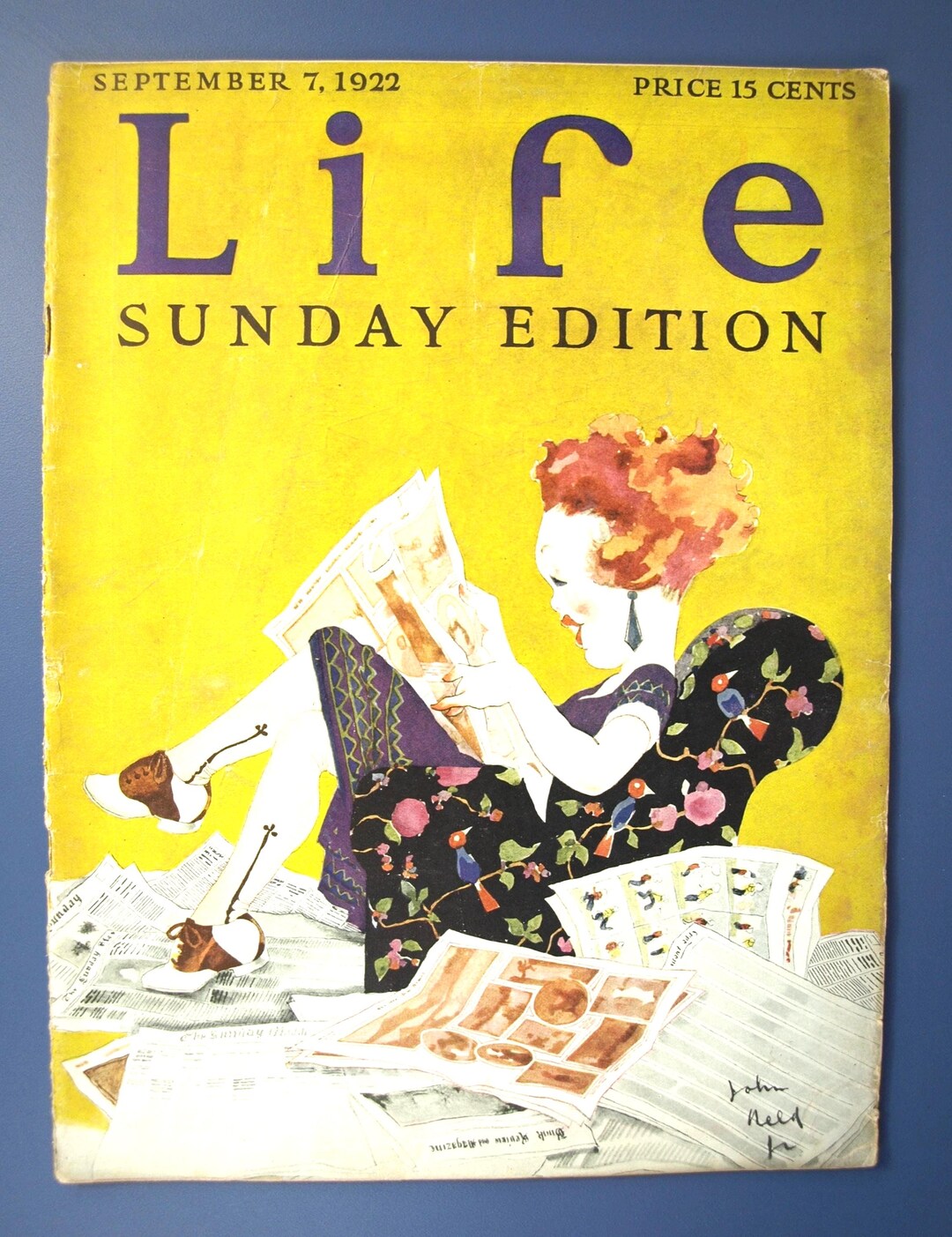 Life Magazine, September 7, 1922 "sunday Edition" W/ John Held Jr ...