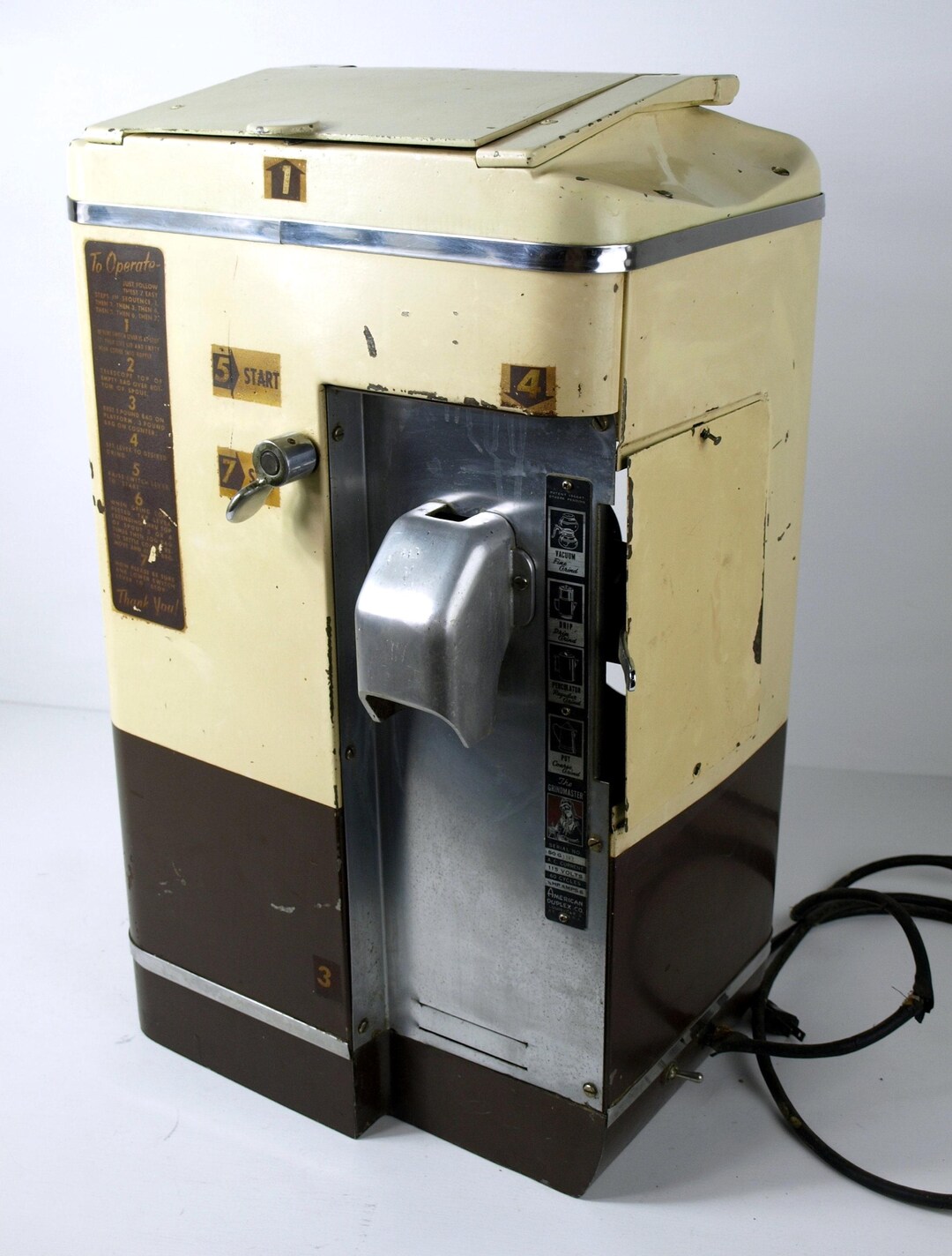The Grindmaster Industrial Coffee Grinder by American Duplex Mid ...
