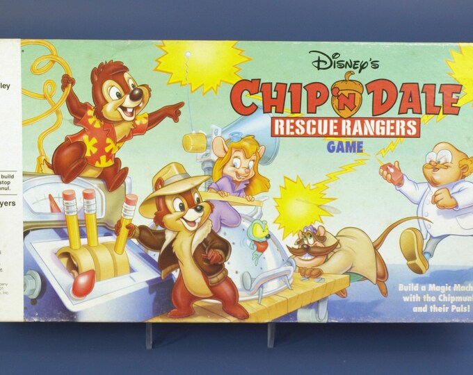 Vintage Disney's Chip 'N Dale Rescue Rangers Game by Milton Bradley ...