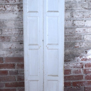 Antique Architectural Salvage, Narrow Shutter Panel Group - 2 Shutters ...