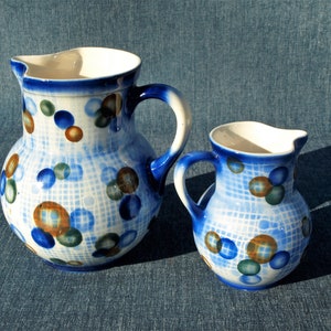 Vintage Erphila George Washington Matching Small and Large Stoneware ...