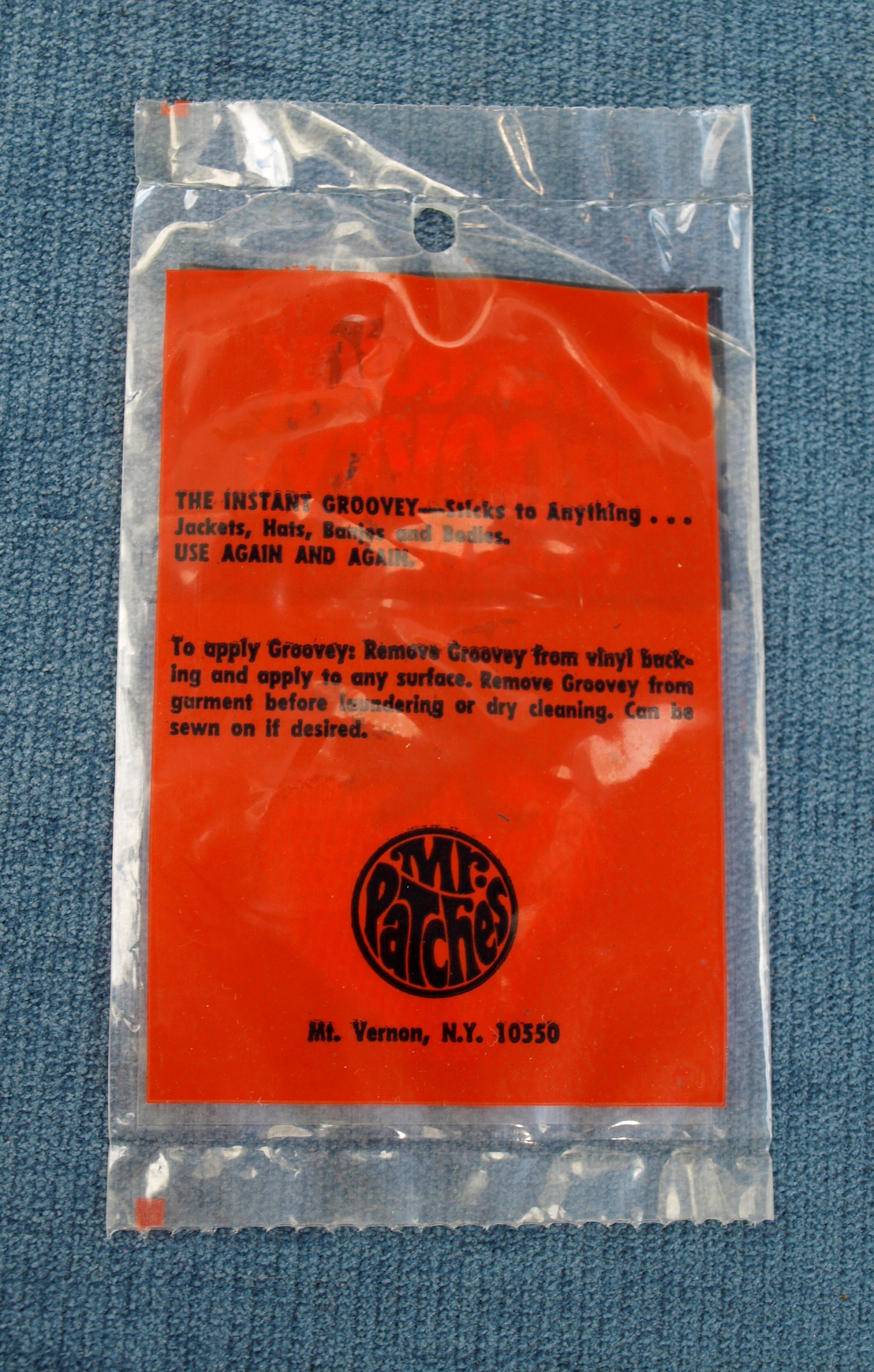 Vintage Mr. Patches Stick Quick Grooveys Self Sticking - Etsy España