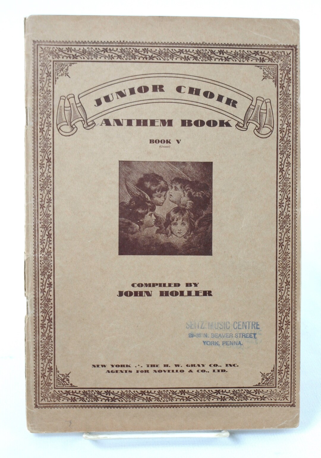 Vintage Sheet Music Collection, "junior Choir Anthem Book, Book V ...